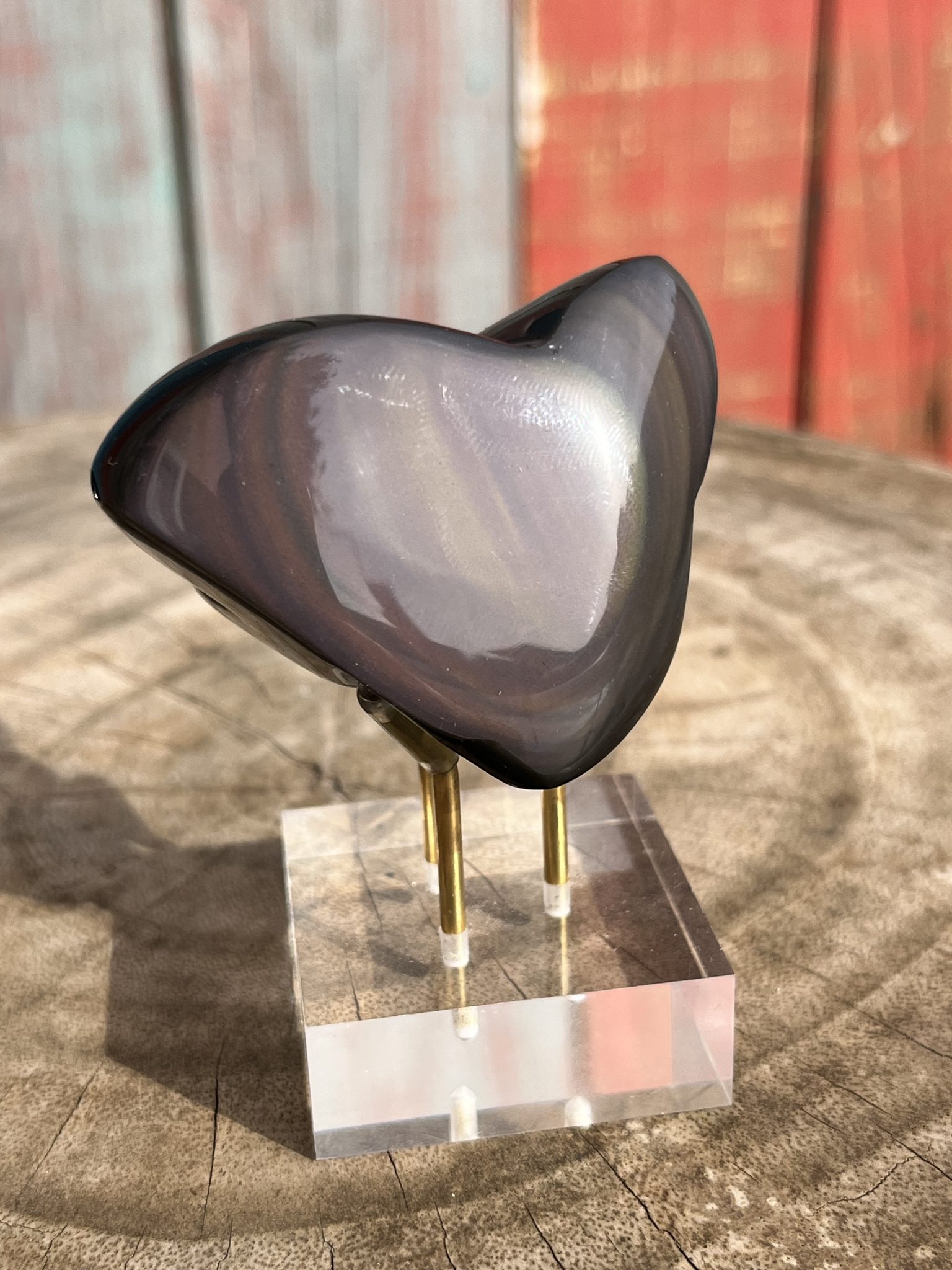 Obsidiana Arco Íris #10 - Crystal Clear